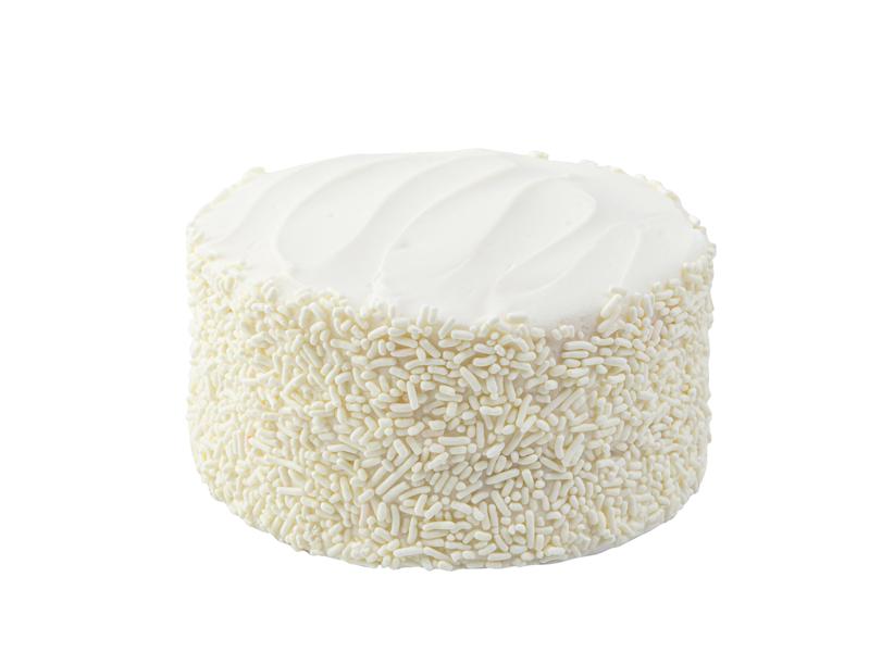 5'' DOUBLE LAYERED WHITE CAKE WITH VANILLA BUTTRCREME ICING | Cakes ...