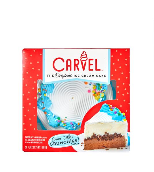 Carvel® 8""Round Ice Cream Cake-Confetti Plain | Rich's USA