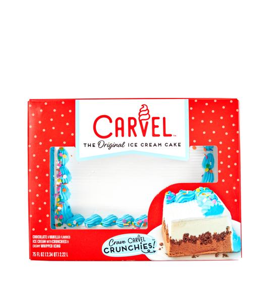 Carvel® Family Size Ice Cream Cake-Confetti Plain | Rich's USA