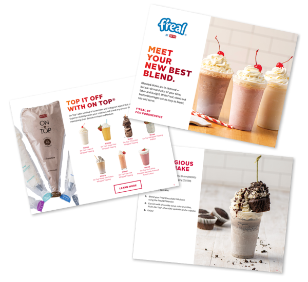 f'real | Smoothies and Milkshakes for Foodservice | Rich's USA